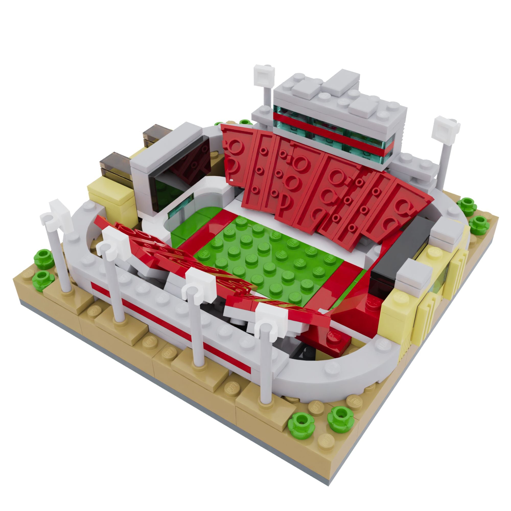 Indiana University Memorial Stadium Mini Replica Building Set – BLOCK ...